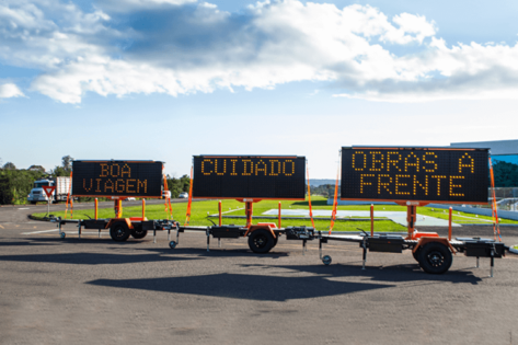 Safe Highways with Imply® Variable Message Sign Trailers