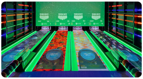 Interactive Bowling: Evolution Bowling Show - Imply® Technology
